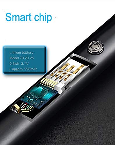 USB Electric Lighter Rechargeable with LED Indicator, 360° Lighter, Lo ...