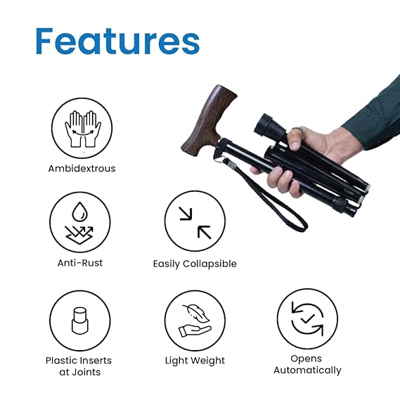 Trusty Cane, Black/ Walking Stick – mycookwareshop