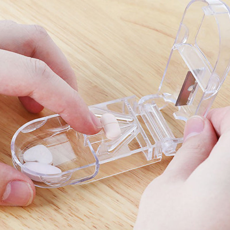 Mini Portable Pills Cutter | Tablets Cutter Medicine Box – mycookwareshop